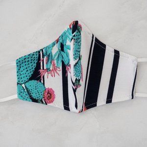 Hand Crafted | Other | Handmade Cactus Garden Face Mask | Poshmark